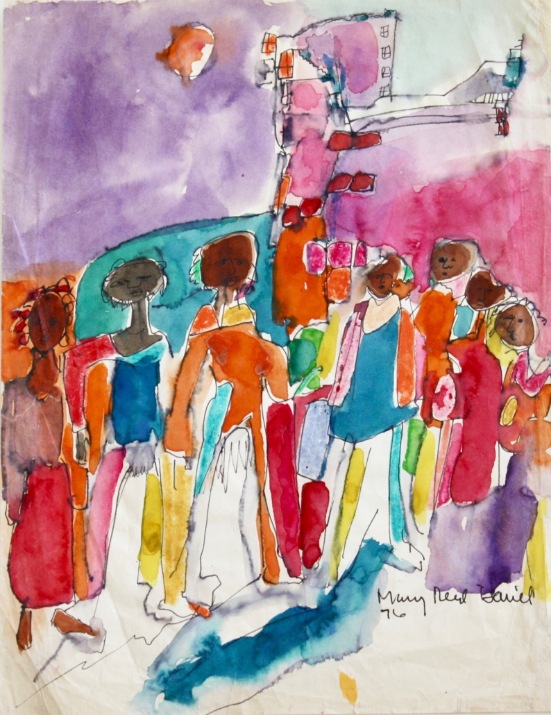 Mary Reed Daniel Artist - Sunday Morning - Aaron Galleries