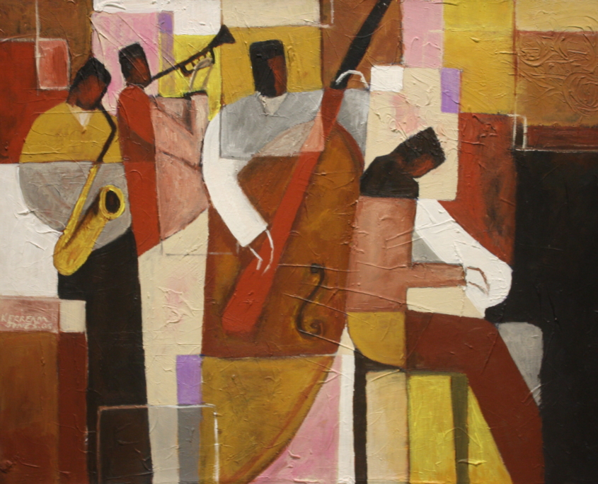 Artist Wadsworth Jarrell - Black Prince - Aaron Galleries