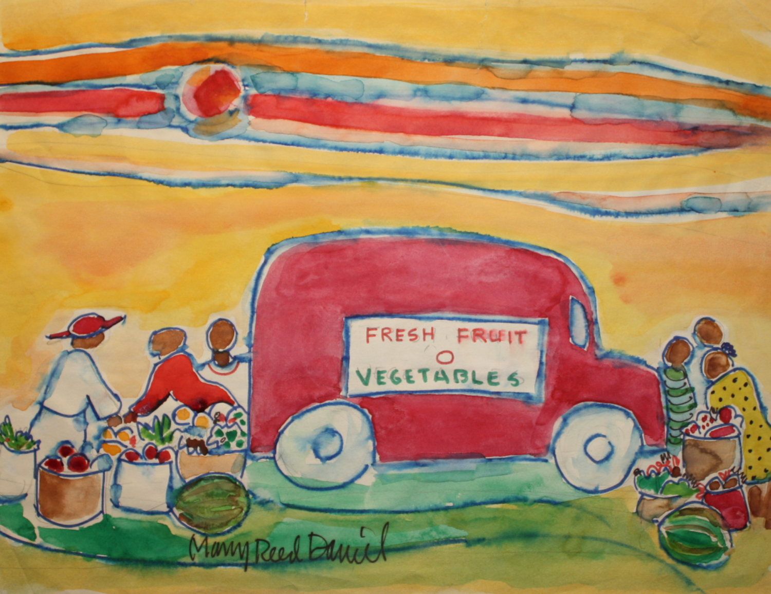 Mary Reed Daniel Artist - Family - Aaron Galleries